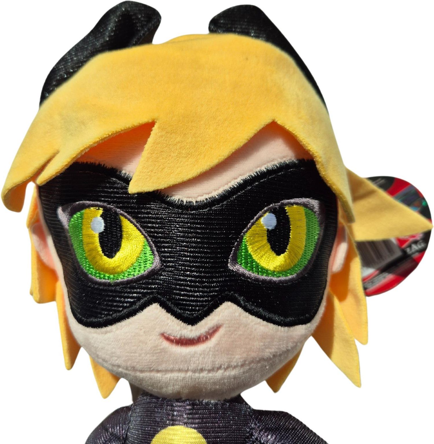 Play by Play Miraculum: Biedronka i Czarny Kot maskotka Adrien 31 cm ...