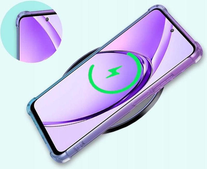 Case Etui Mieniące Aurora 2X Szkło Do Oppo A40 A40M A60 5G - Etui na ...