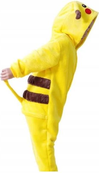 Strój Kostium Przebranie Piżama Dres Pikachu 7 9 Lat 130cm - Ceny i ...