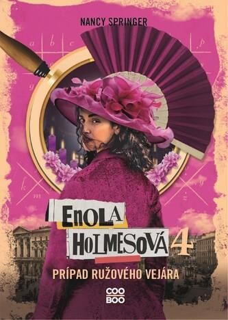 Enola Holmesová – Prípad ružového vejára Nancy Springer - Książka ...