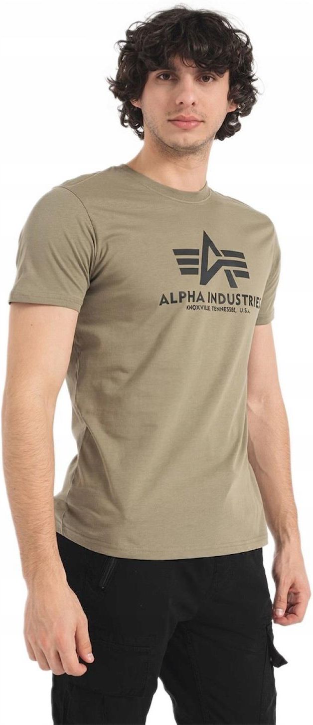 Koszulki Alpha Industries Basic 2 Pack 106524 642 Oliwkowa Bordowa L ...