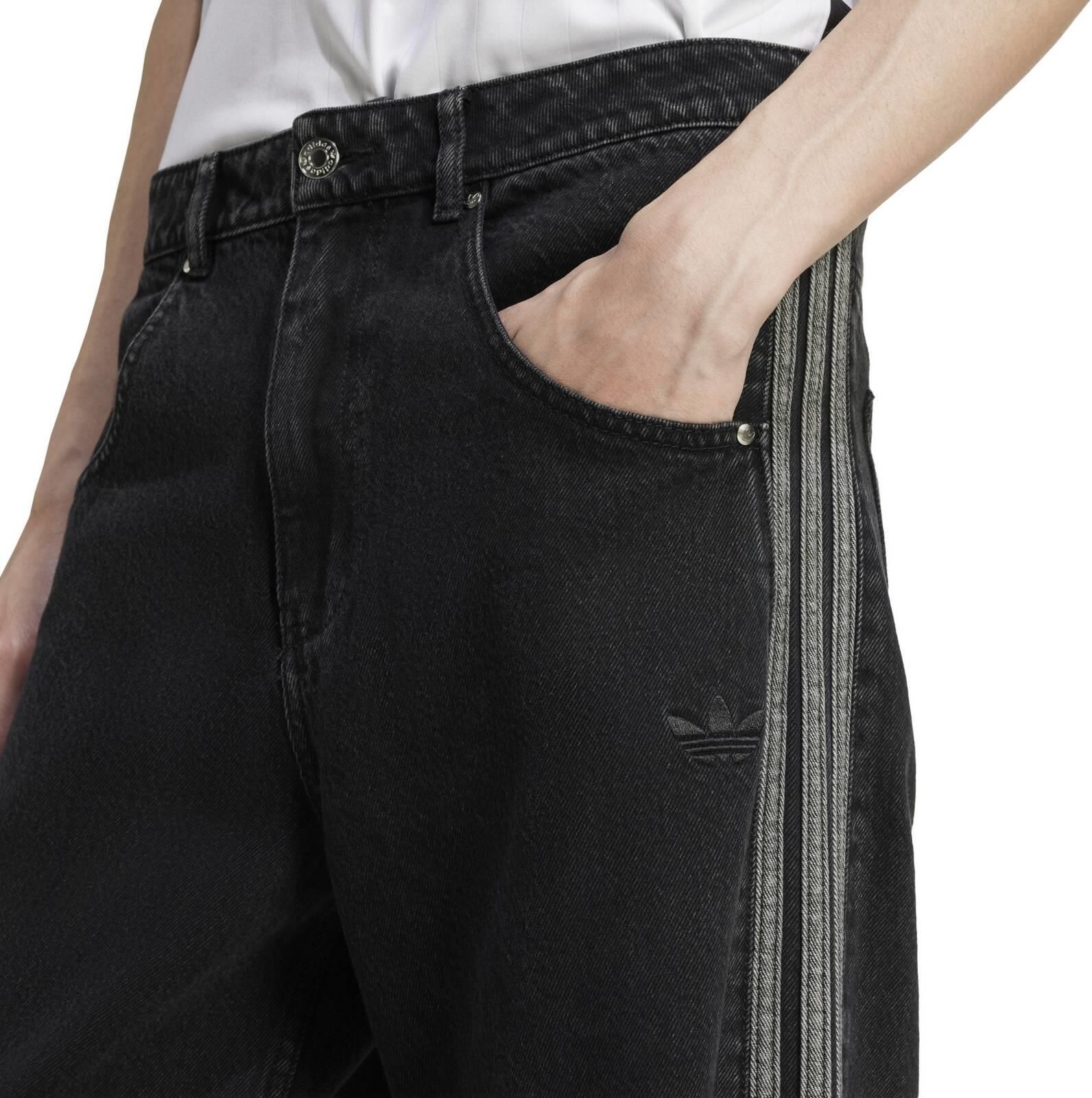 Spodnie jeansowe męskie adidas DENIM FIREBIRD czarne JC6718 - Ceny i ...