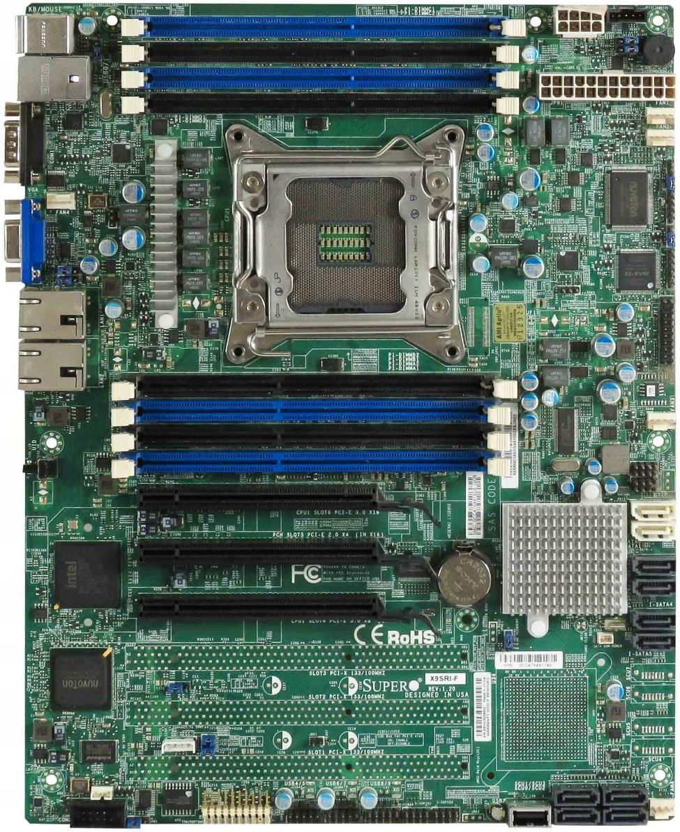 Podzespoły do laptopa Supermicro X9SRI-F Motherboard LGA2011 DDR3 PCIe (MBDX9SRIF) - Opinie i ...