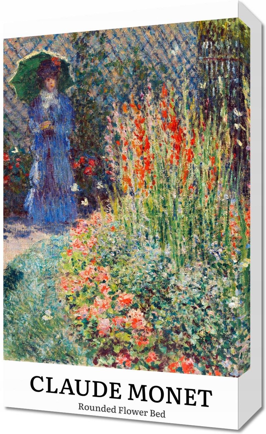 Obraz 30x50cm Design Flower Bed Monet Vintage Do Salonu - Opinie i ...