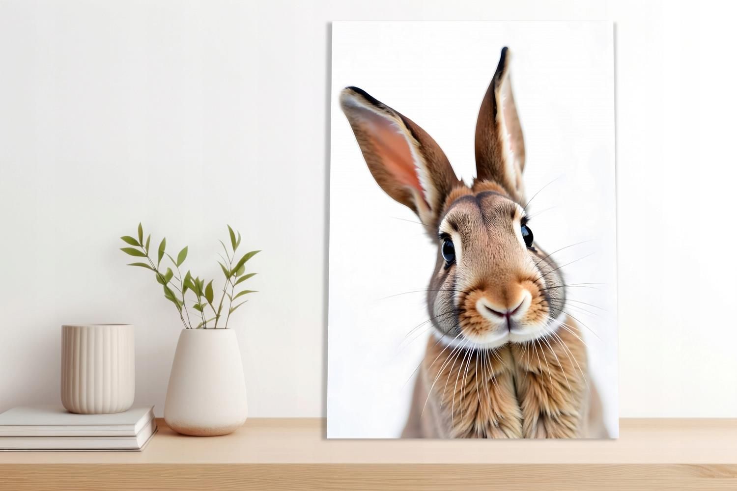 Obraz 50x70cm Vintage Artystyczny Królik 1 Portret Zwierząt Pop Art ...
