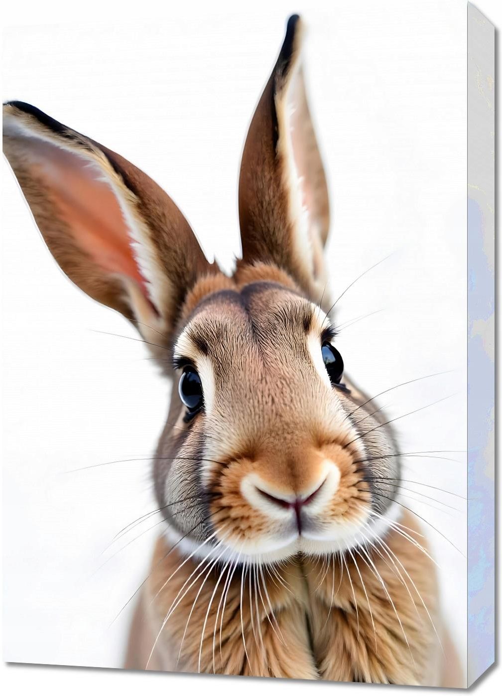 Obraz 50x70cm Vintage Artystyczny Królik 1 Portret Zwierząt Pop Art ...