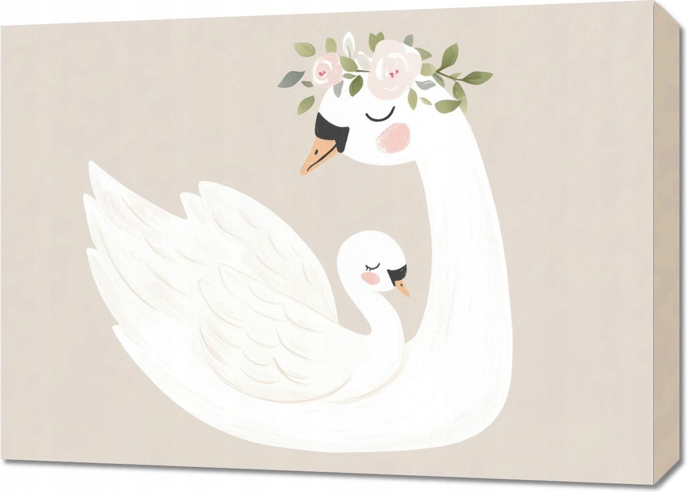 Obraz 70x50cm Wzory Dla Dziewczynki Łabędź - Opinie i atrakcyjne ceny ...