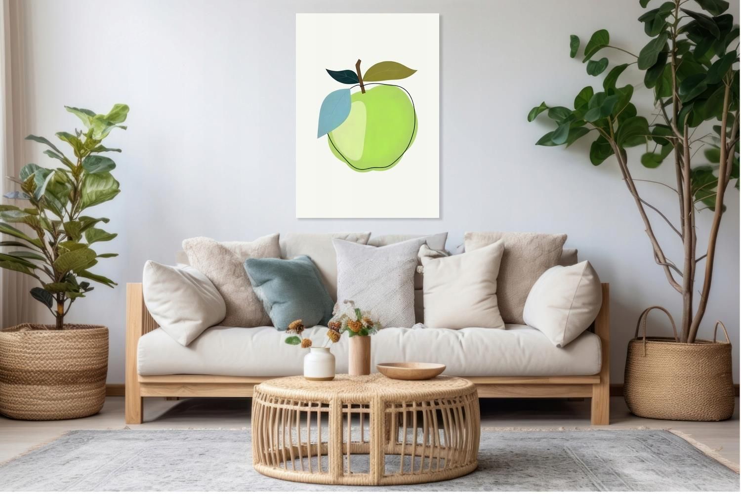 Obraz 30x50cm Nowoczesny Owoce I Jabłko I Pop Art Vintage - Opinie i ...