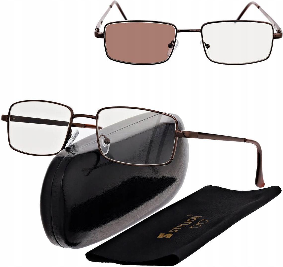 Stylion Plusy +0.50 Fotochromowe Okulary Do Czytania Z Flexami St342A ...