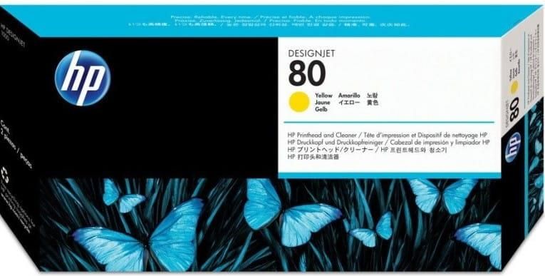 Sprzęt komputerowy outlet Produkt z Outletu: Głowica HP 80 C4823A Y ...