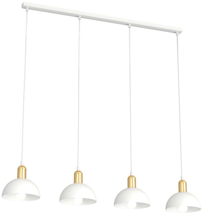 Emibig Embig Lampa Wisząca Moto 4 Biały Nowoczesny/Loft/Minimalistyczny ...