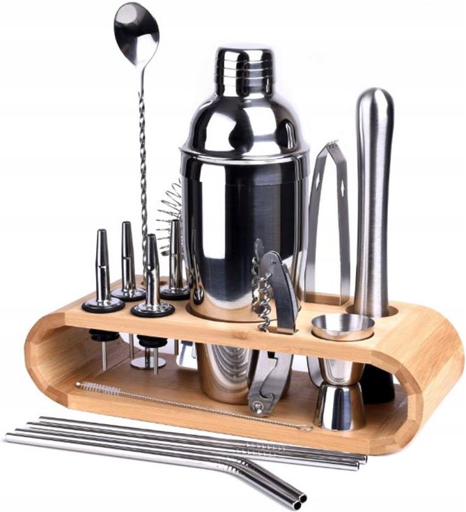 Profesjonalny Zestaw Barmański Do Drinków Shaker Szejker Do Koktajli 17 ...