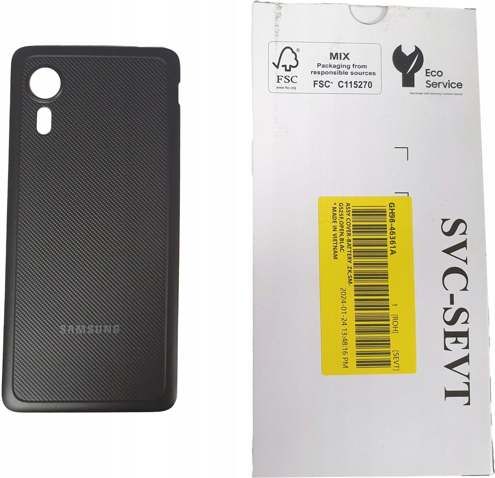 Podzespoły do telefonu Samsung Oryginalna Klapka Baterii Plecki Xcover ...