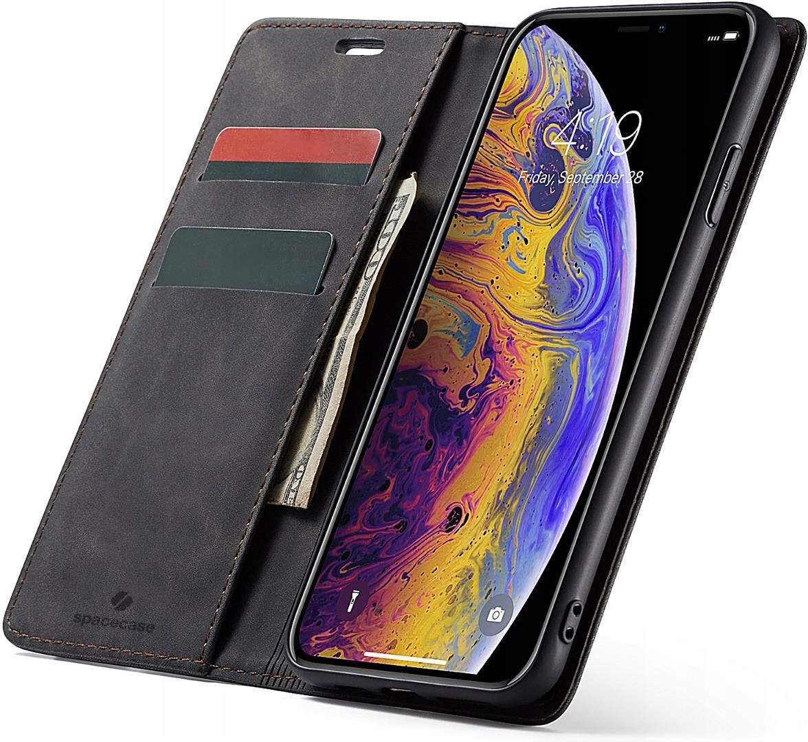 Spacecase Sc Wallet Iphone Xs Max Black - Etui na telefon, ceny i ...