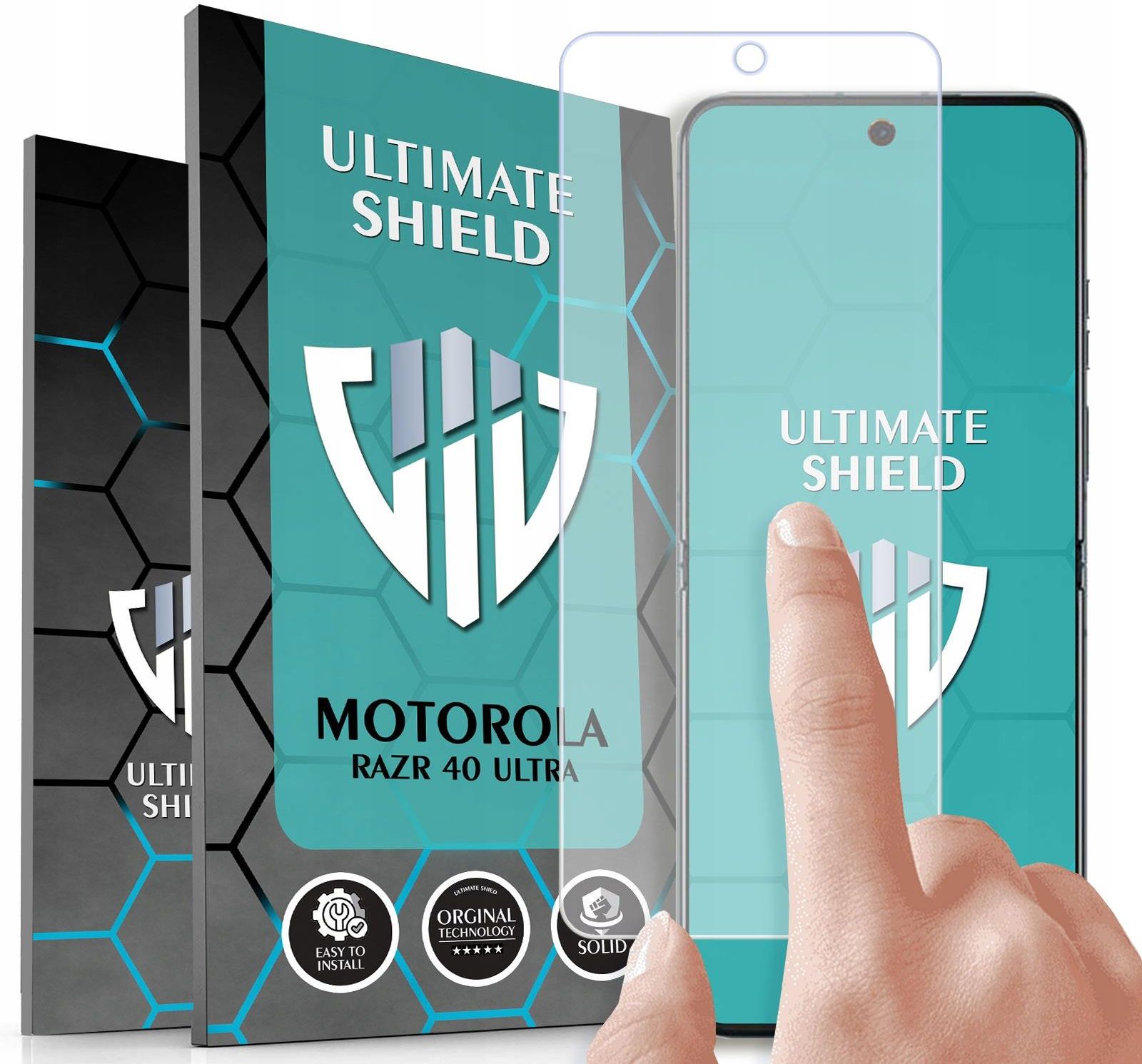 Ultimate Shield Folia 5D Na Cały Ekran Telefonu Do Motorola Razr 40 Ultra Oryginał - Opinie i ...