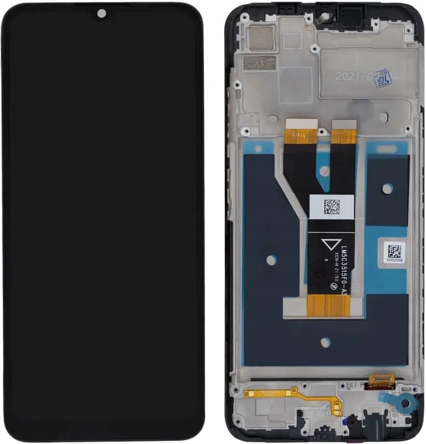 Podzespoły do telefonu Realme Nowy Wyświetlacz C21 Rmx3201 Z Ramką ...