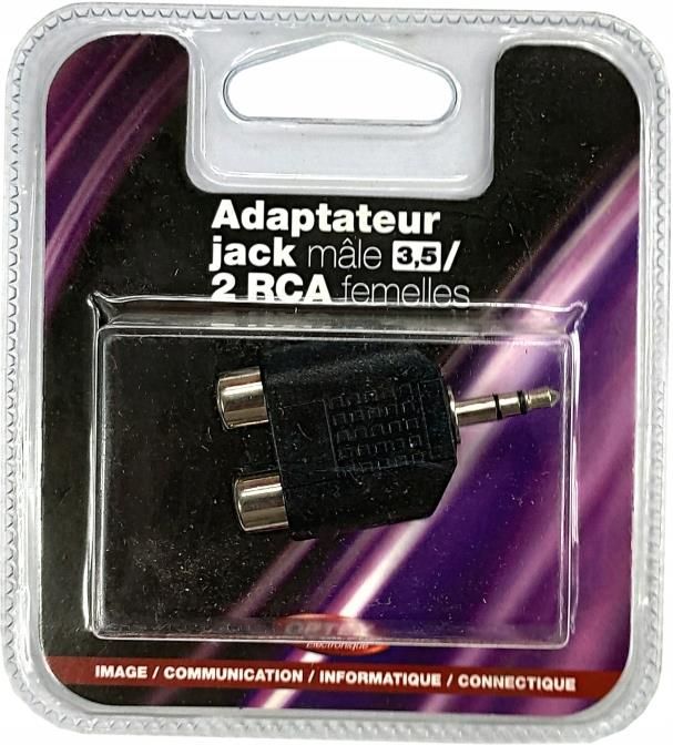 Optex Adapter Przejściówka Mini Jack 3,5 2 Rca Stero - Opinie i ceny na ...