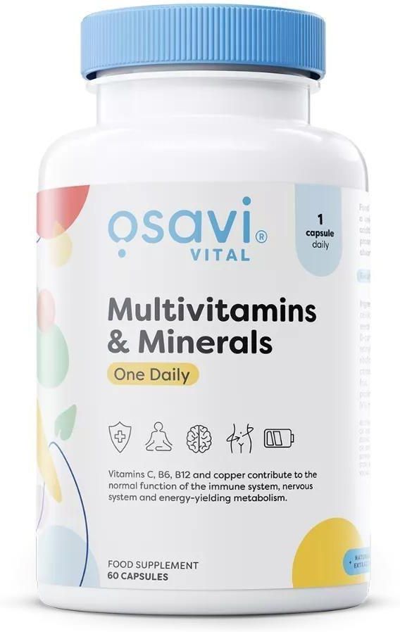 Osavi Multivitaminy & Minerals One Daily 60kaps. - Opinie i ceny na ...