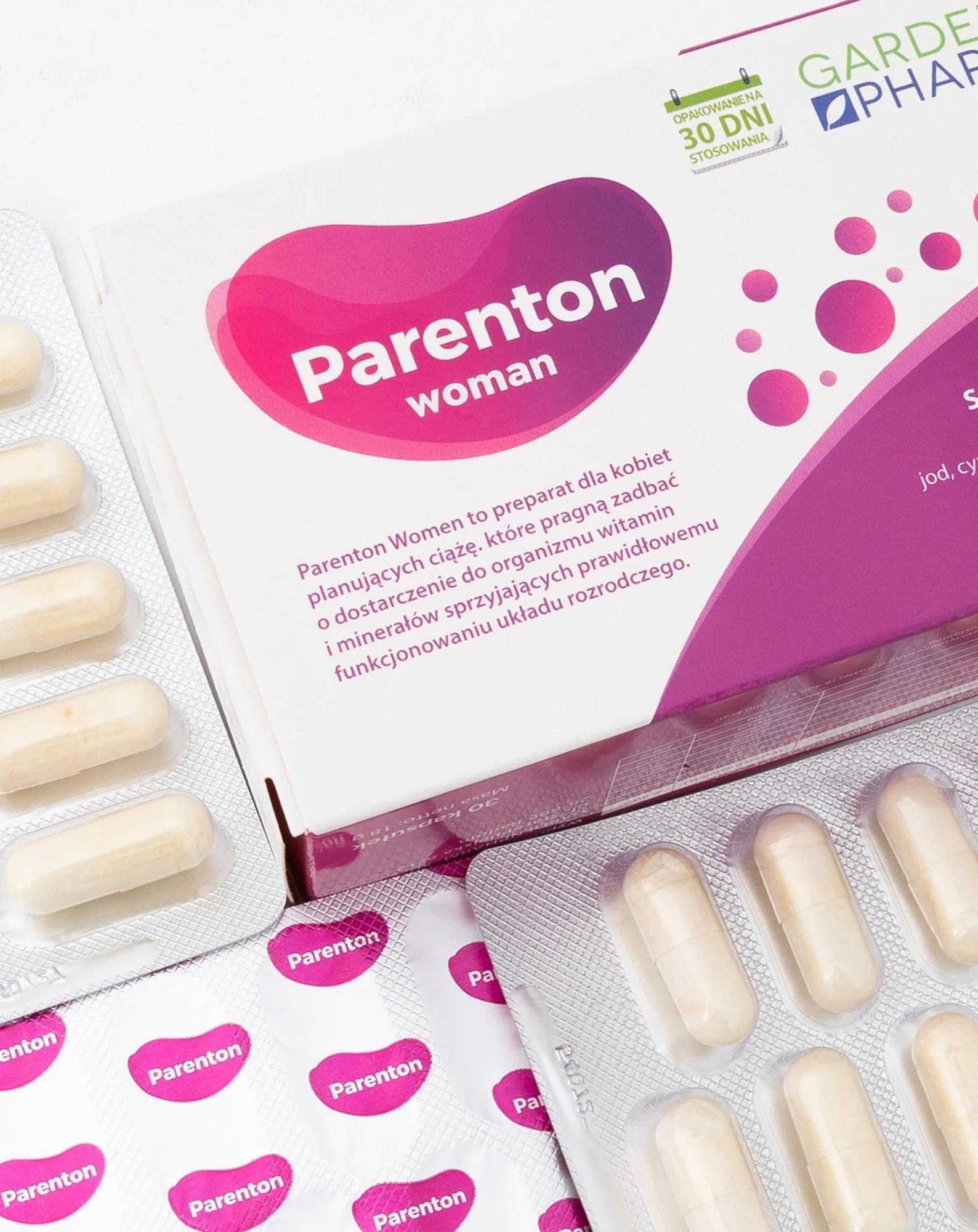 Gardenpharm Parenton Woman 30kaps. - Opinie i ceny na Ceneo.pl