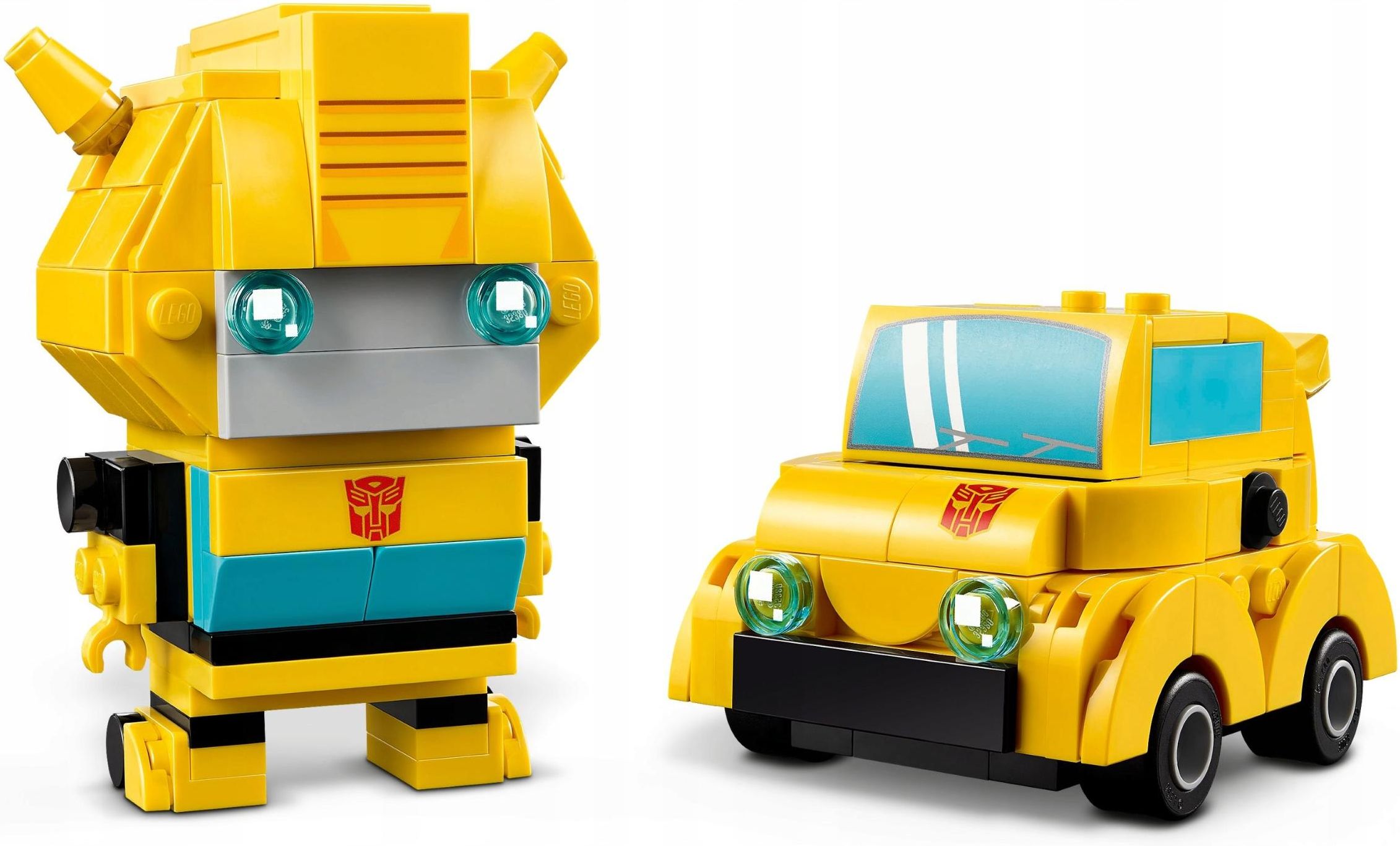 LEGO BrickHeadz 40804 Robot i pojazd Bumblebee - Ceny i opinie - Ceneo.pl