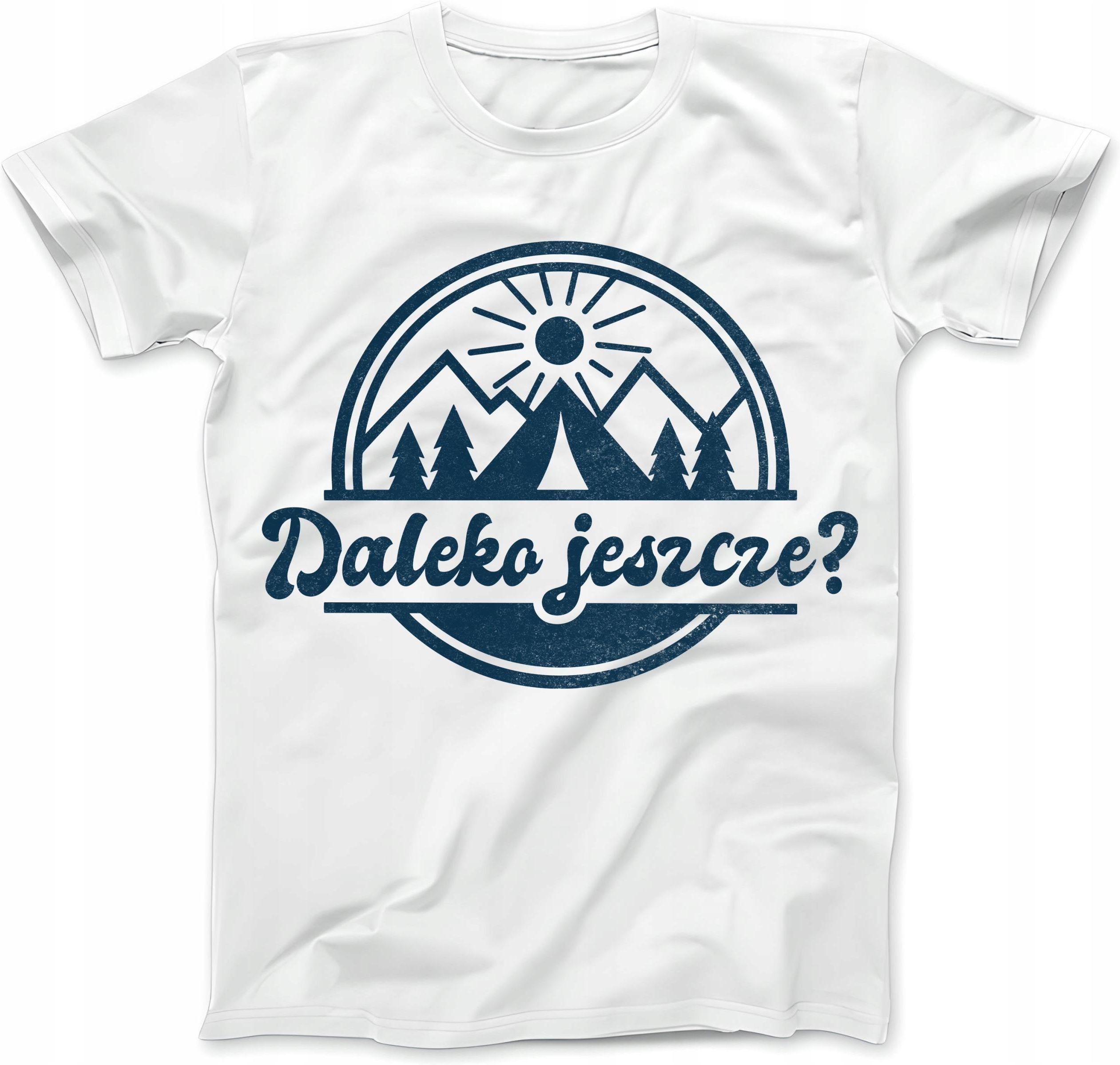 Koszulka Damska Daleko Jeszcze Biała 3XL Tshirt Góry Tatry Pieniny ...