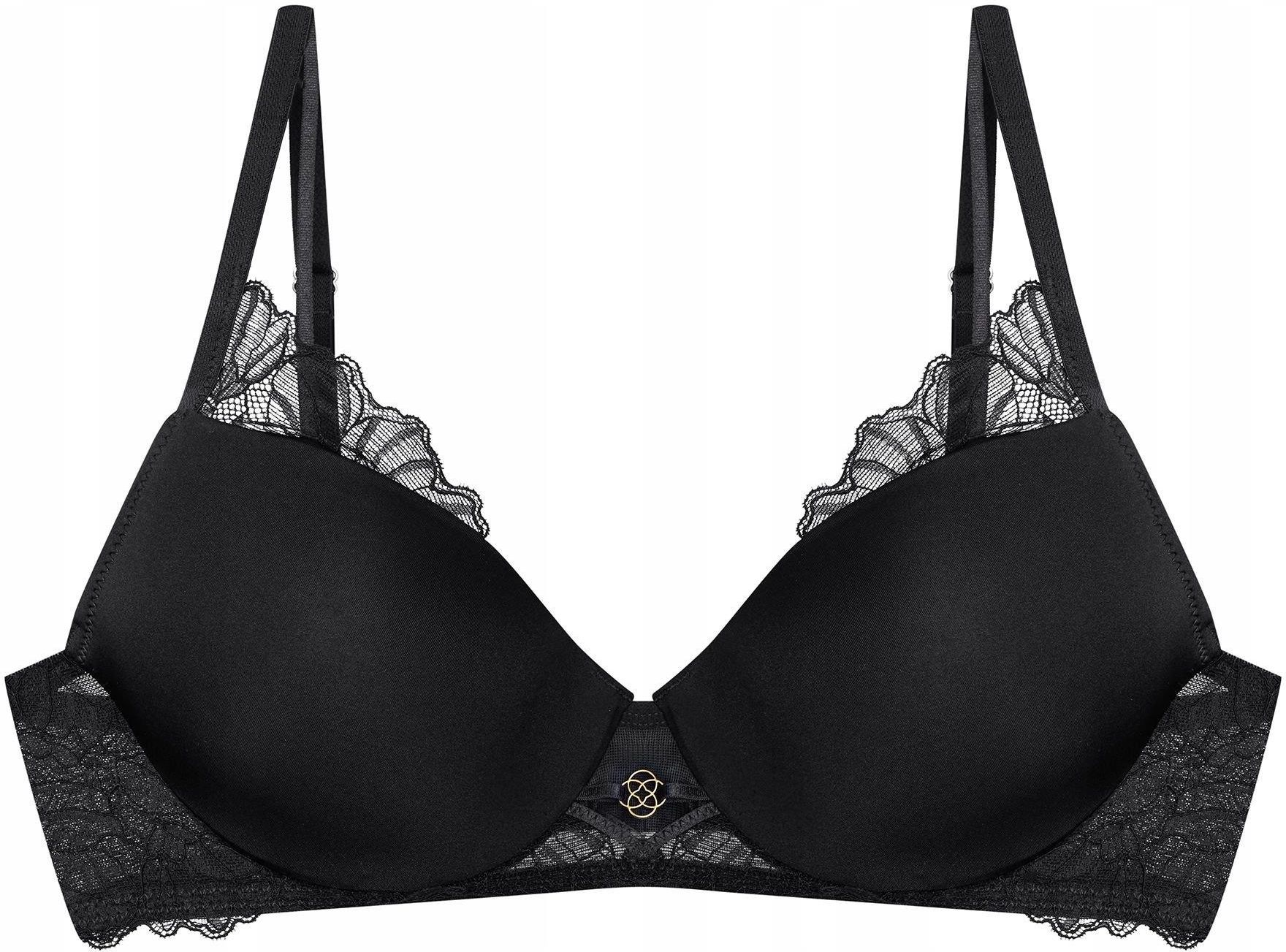 Biustonosz push-up Briana Esotiq czarny 75B - Ceny i opinie - Ceneo.pl