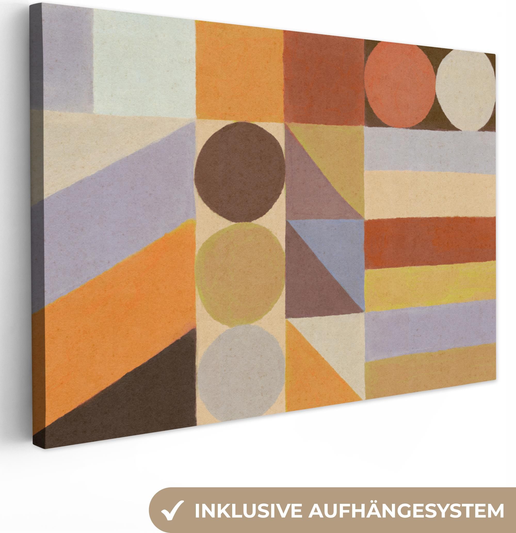 OneMillionCanvasses 140x90cm Geometria Kształty Kolory Pastel Replika ...