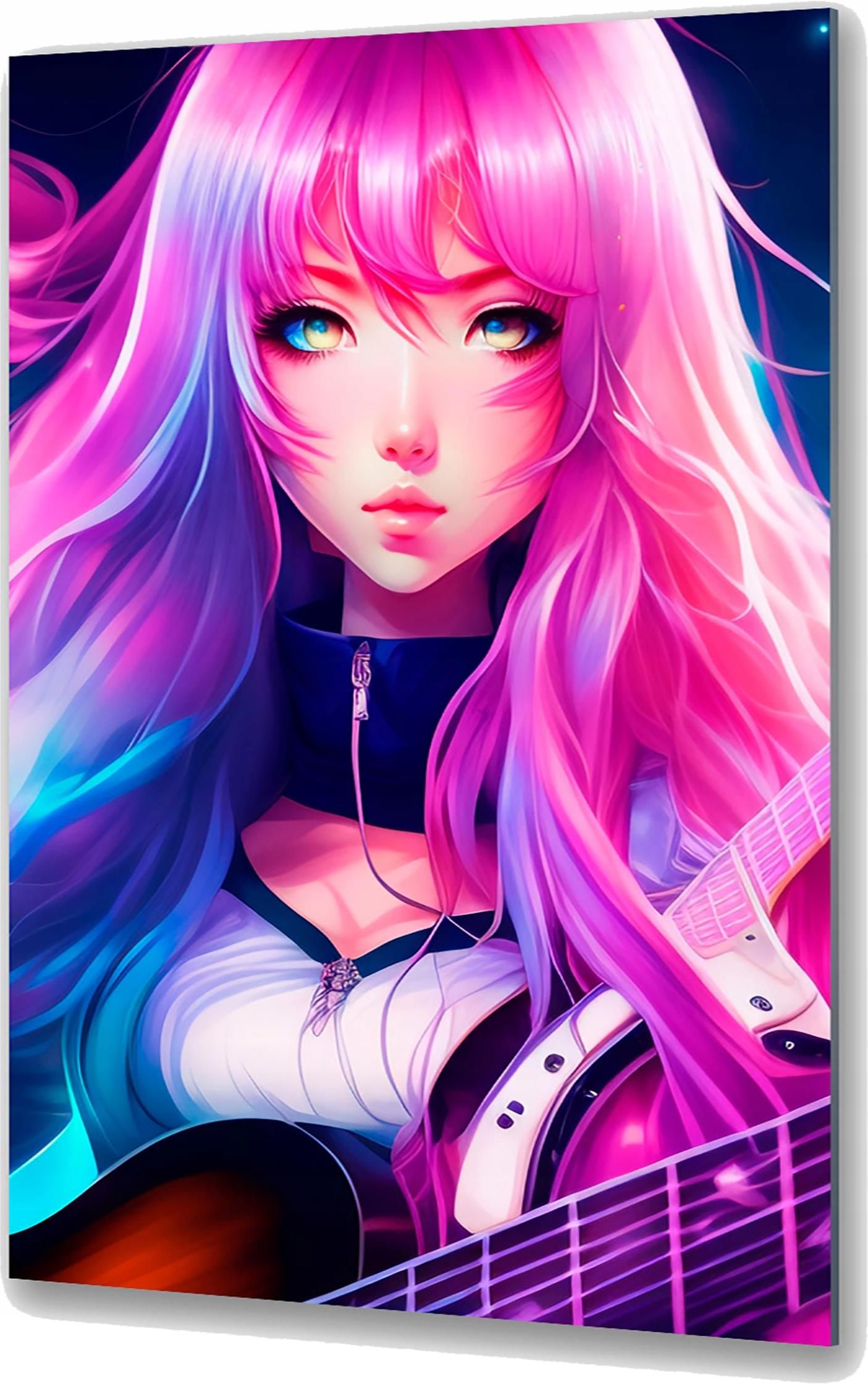 Szklany Obraz Do Sypialni Anime Girl Manga Dziewczyna 80x120cm - Opinie ...
