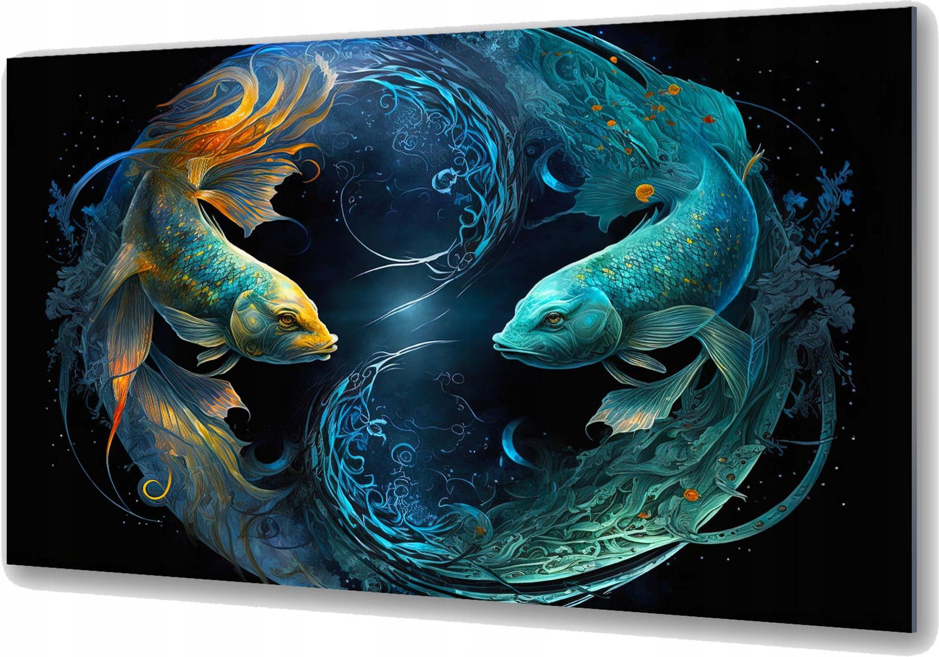 Szklany Obraz Do Sypialni Znaki Zodiaku Ryby Pisces 120x80cm - Opinie i ...