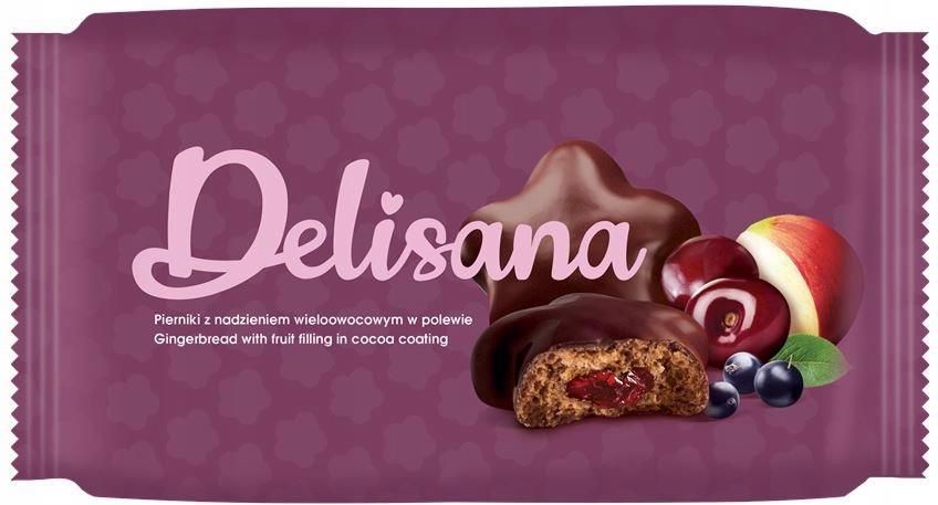 Delisana Pierniki Gwiazdki Wieloowocowe 200g - Ceny i opinie - Ceneo.pl