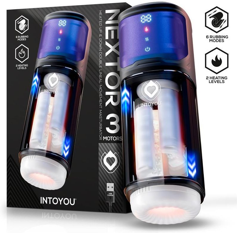 Intoyou Intyou Nextor Masturbator Automatyczny Z Funkcją Pocierania I ...