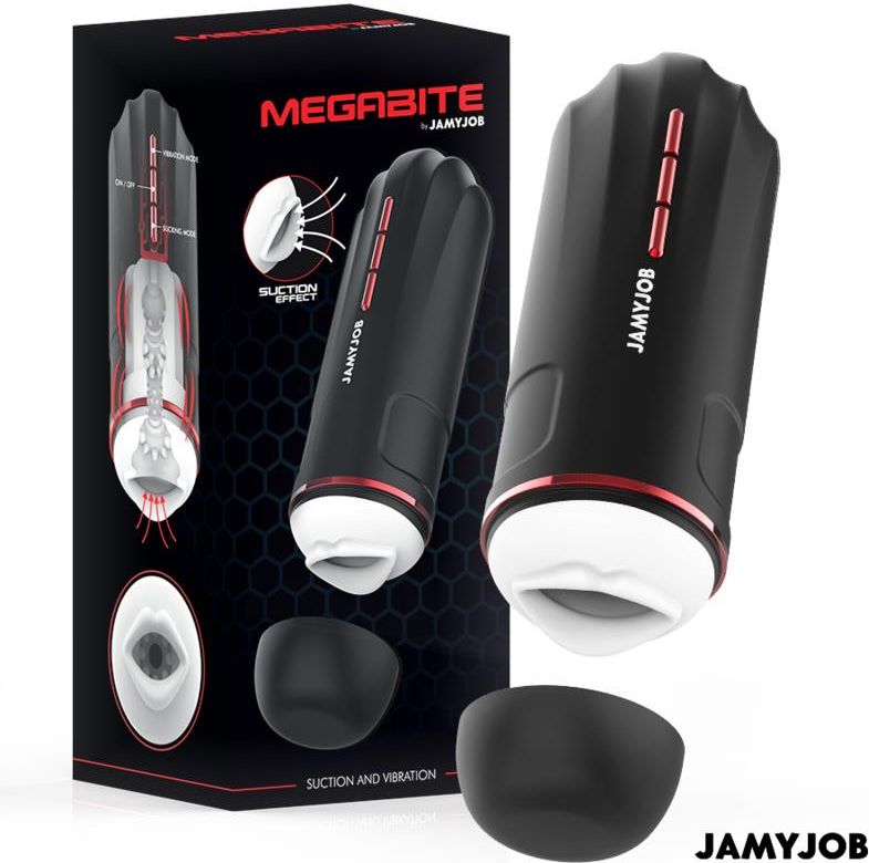 Jamyjob Megabite Mouth Automatyczny Masturbator Z Funkcją Ssania - Ceneo.pl