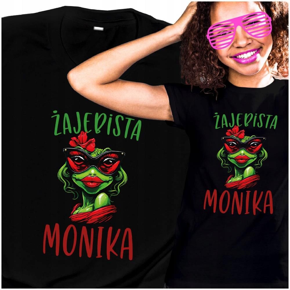 Tshirt Święta Żaba Żajebista Monika L - Ceny i opinie - Ceneo.pl