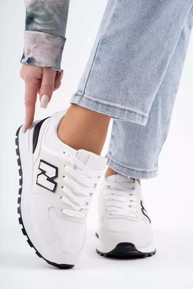 Białe buty sportowe Modne Sneakersy damskie New Styl 38 - Ceny i opinie ...