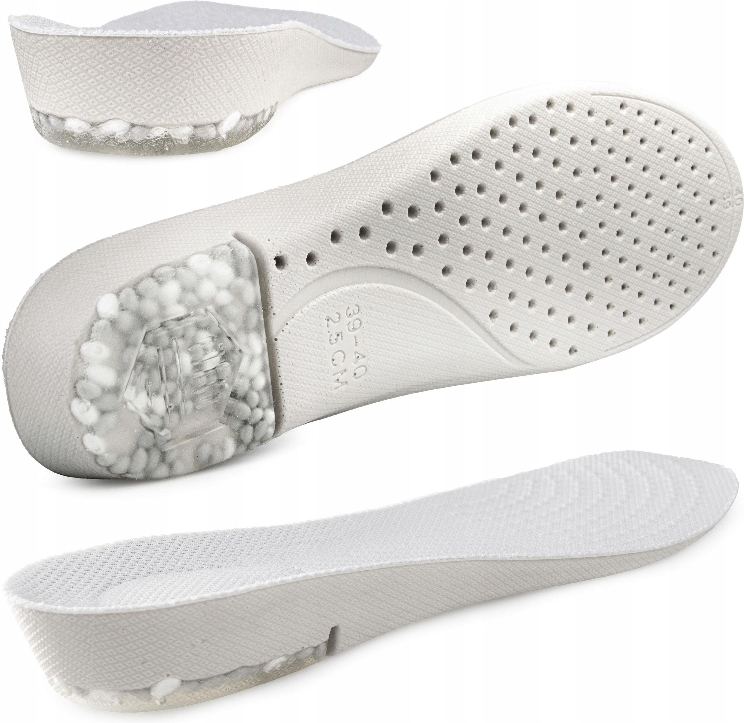 Sulpo Podwyższające Wkładki Butów Roboczych Amortyzujące Piankowe 2,5cm 35 36 - Opinie i ...