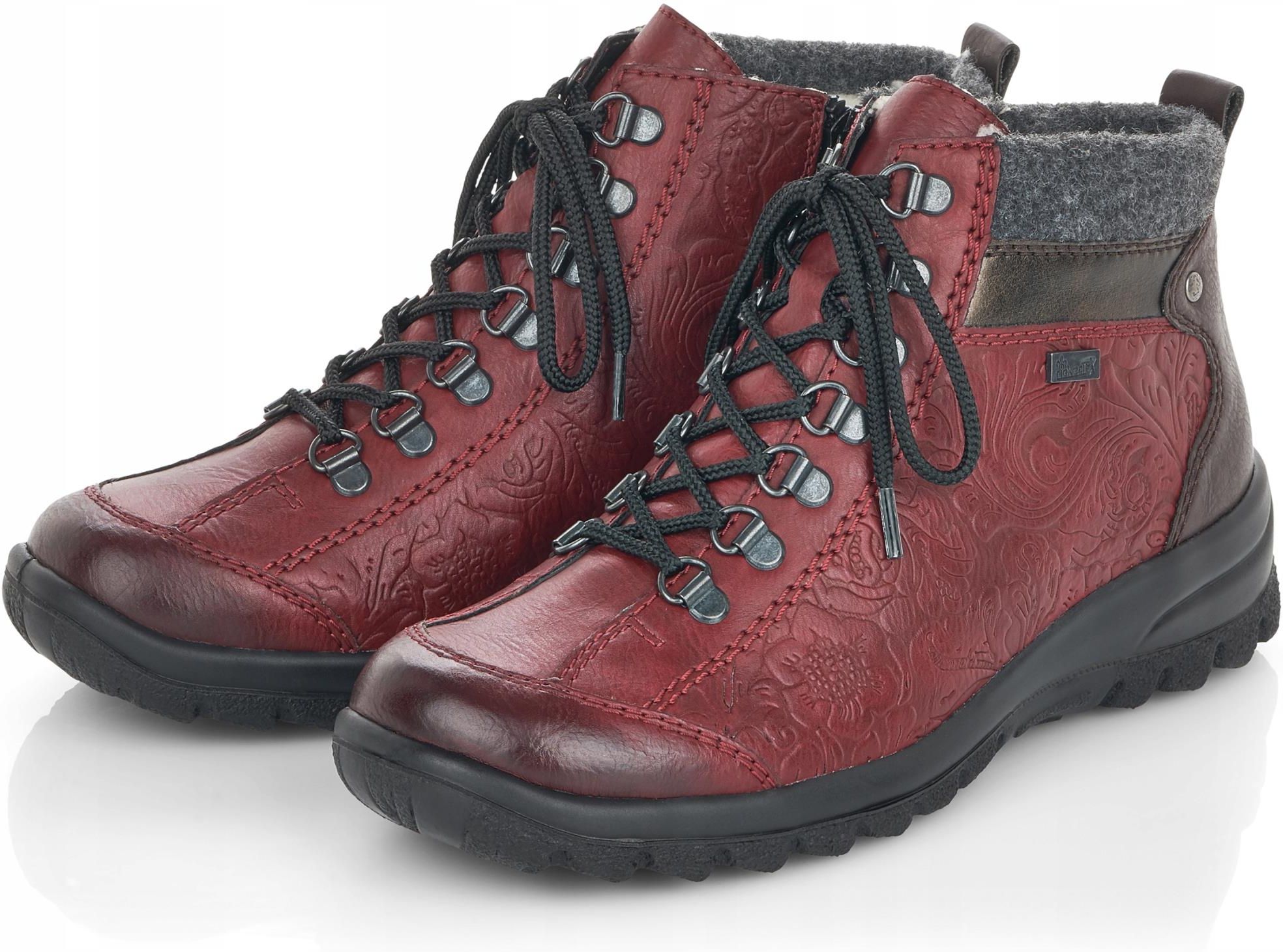 Rieker Tex buty, botki, trzewiki damskie L7144 - Ceny i opinie - Ceneo.pl