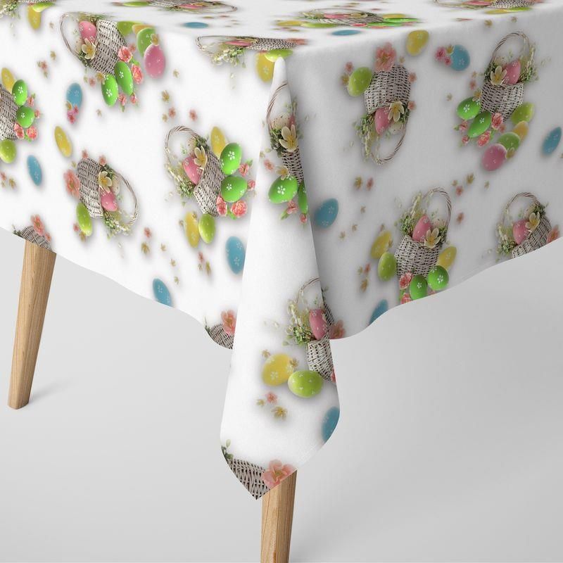 Panczo Obrus Wielkanocny Na Stół Pisanki Koszyczek 140Cm X 200Cm - Opinie i atrakcyjne ceny na ...