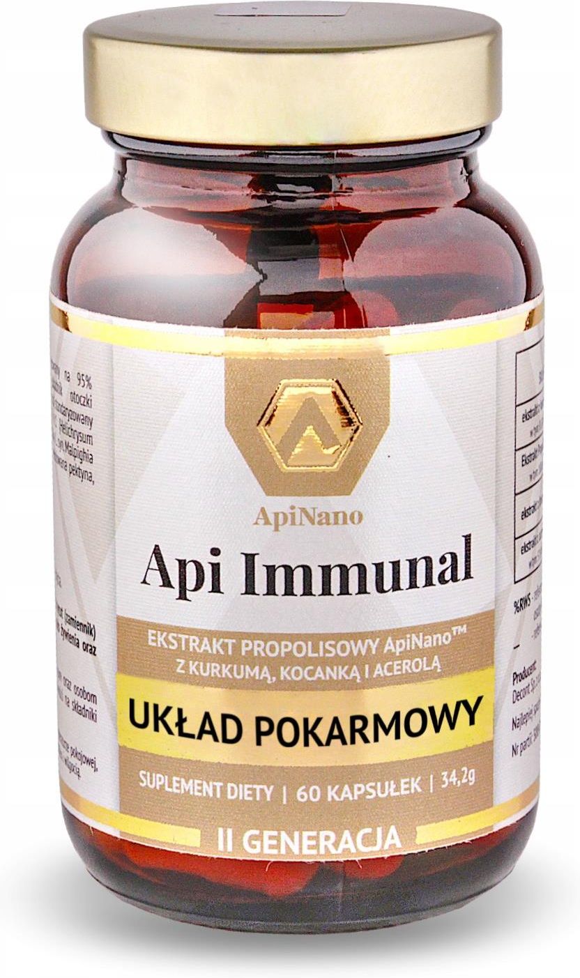 Apinano Api Immunal Ekstrakt Propolisowy 60szt. - Opinie i ceny na Ceneo.pl