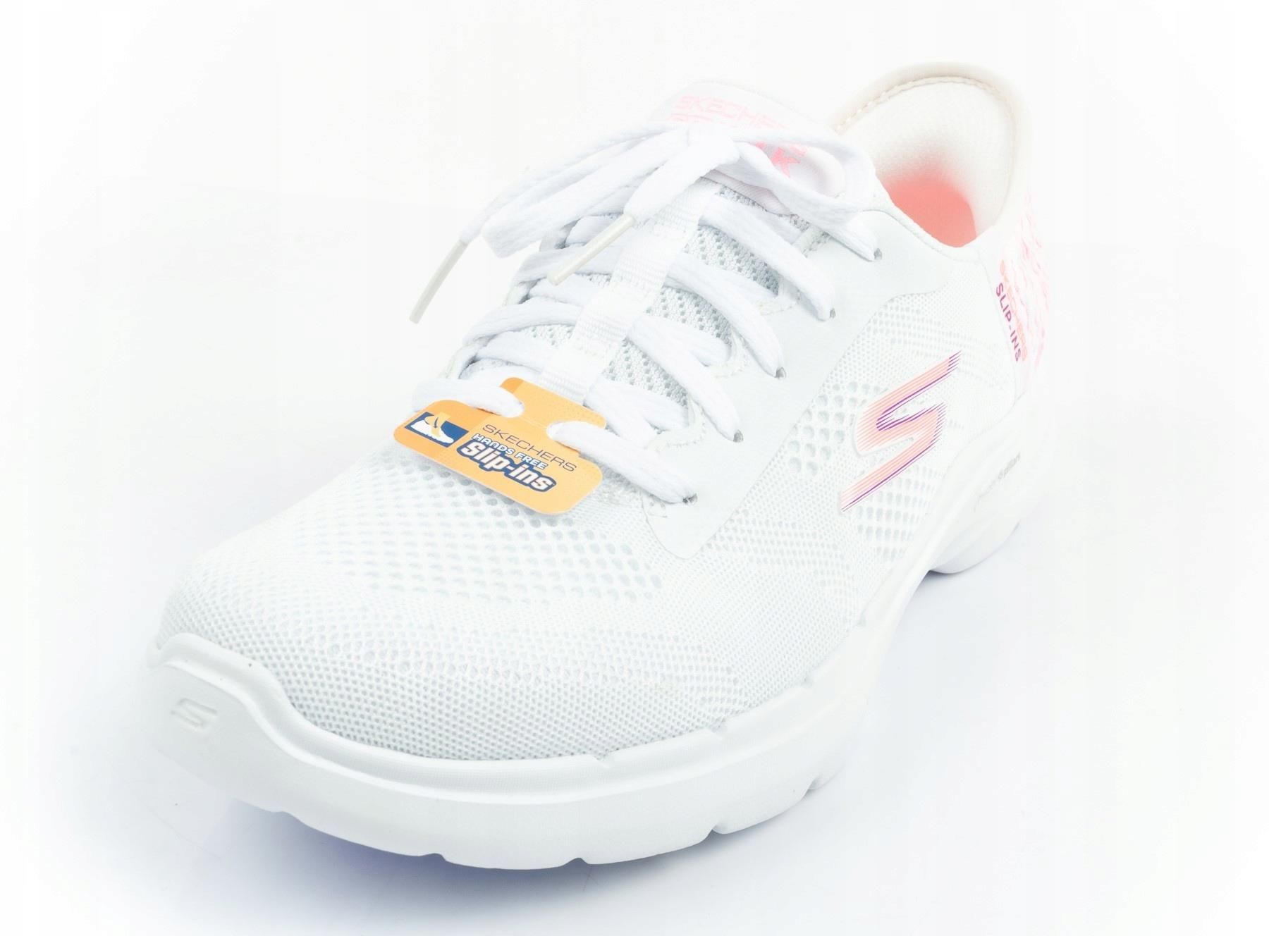 Buty sportowe damskie Skechers Go Walk 6 [124627/WMLT] Slip-ins - Ceny ...