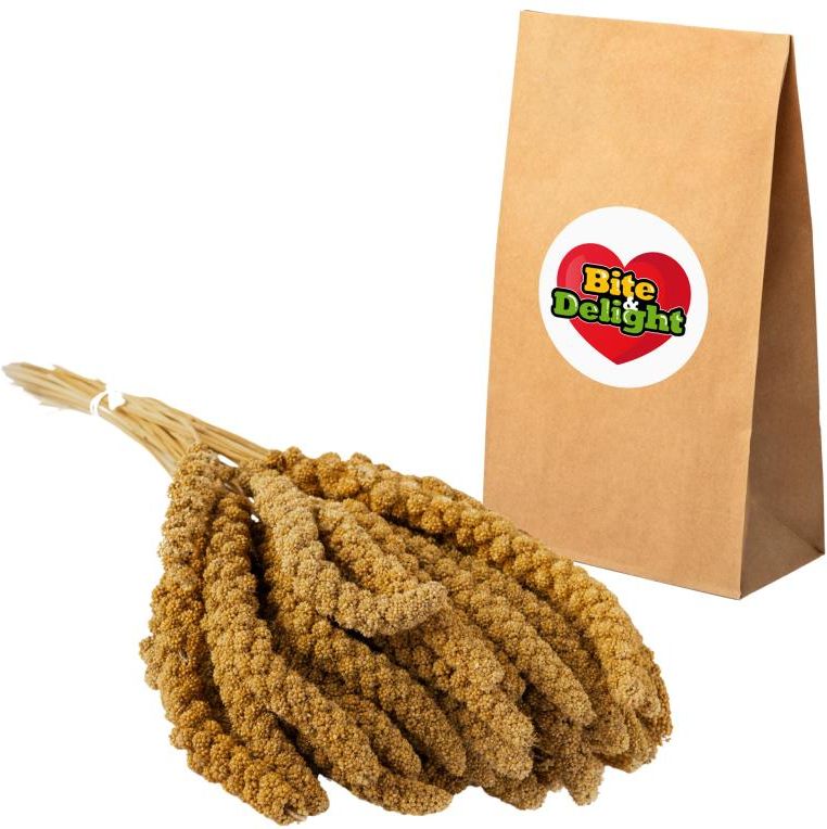 Proso Senegalskie Białe 1Kg W Kłosach Przysmak Dla Papug - Ceny i ...