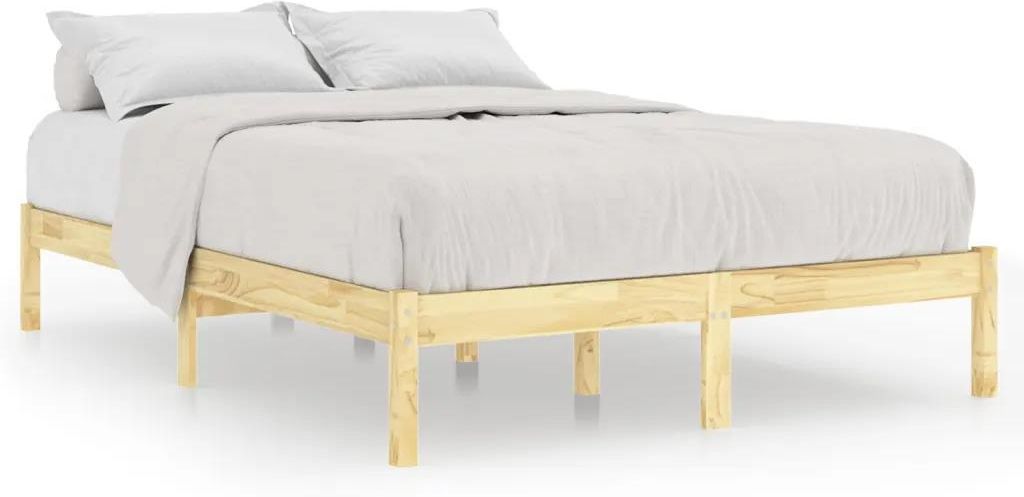 VidaXL Rama Łóżka Lite Drewno 150X200Cm (810022) - Opinie i atrakcyjne ...