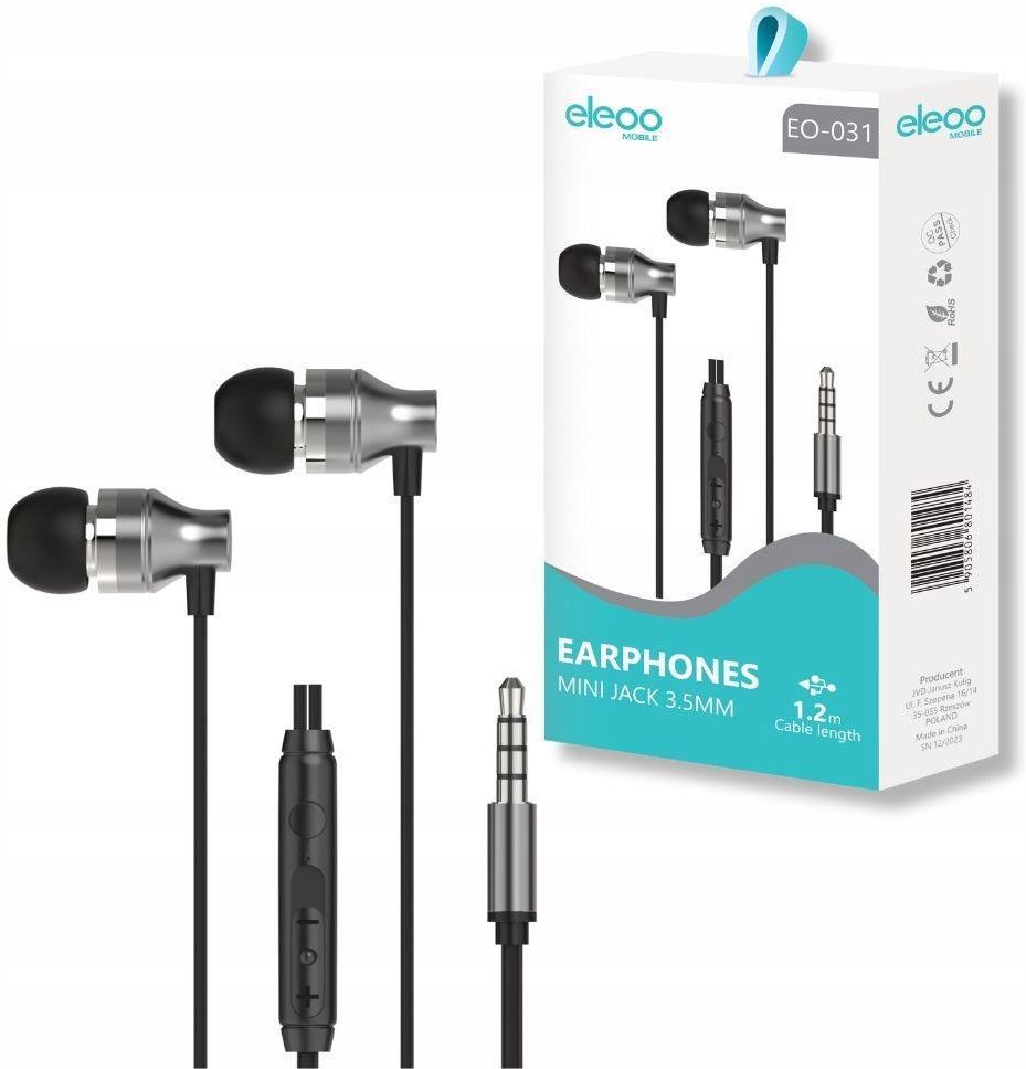 Słuchawki Eleoo EO-031 Szary (RTV801484) - Opinie i ceny na Ceneo.pl