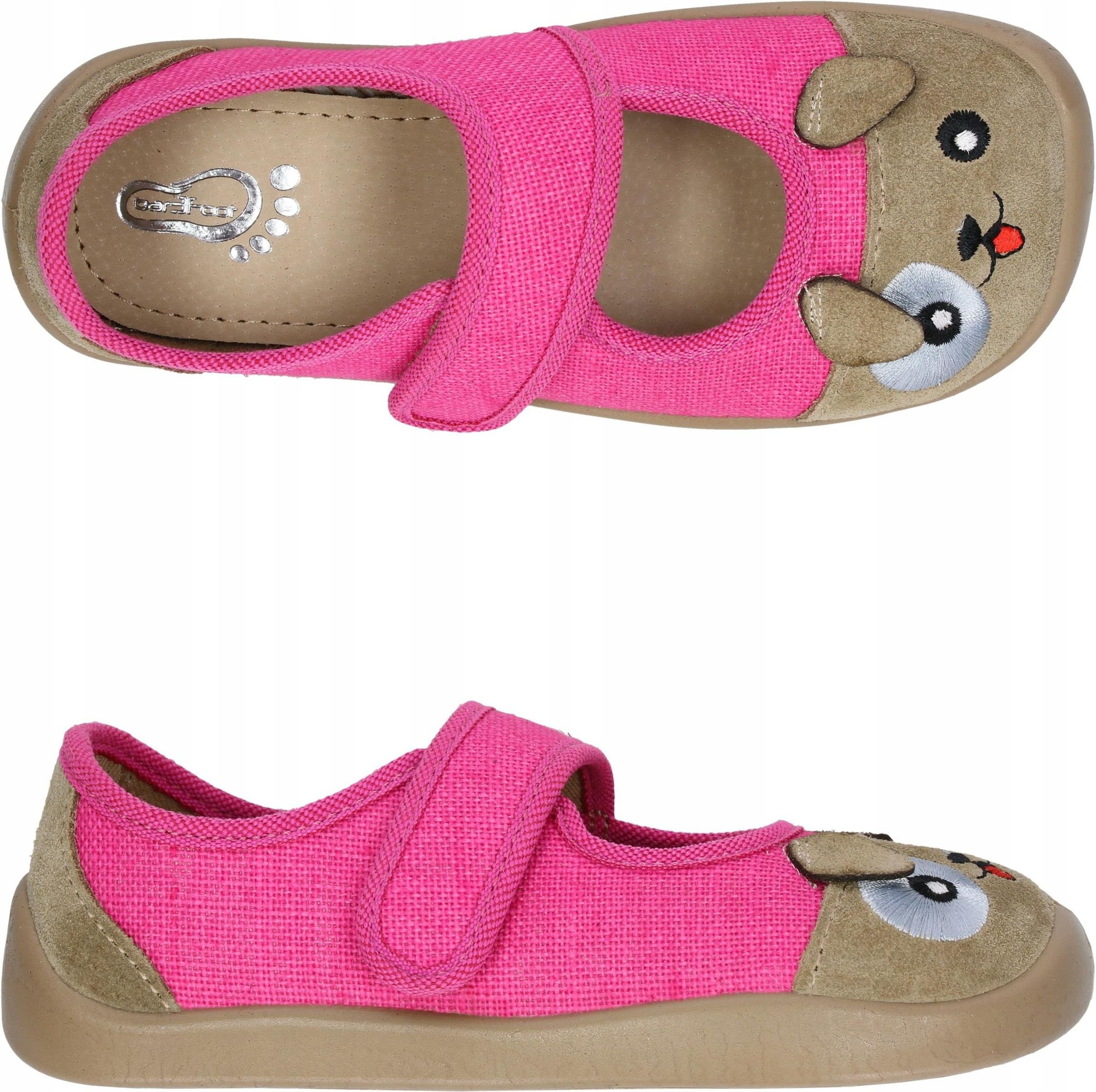 3F Barefoot Kapcie Dziecięce 31 Kapcie Do Przedszkola 3BS2/LN23 Slim ...