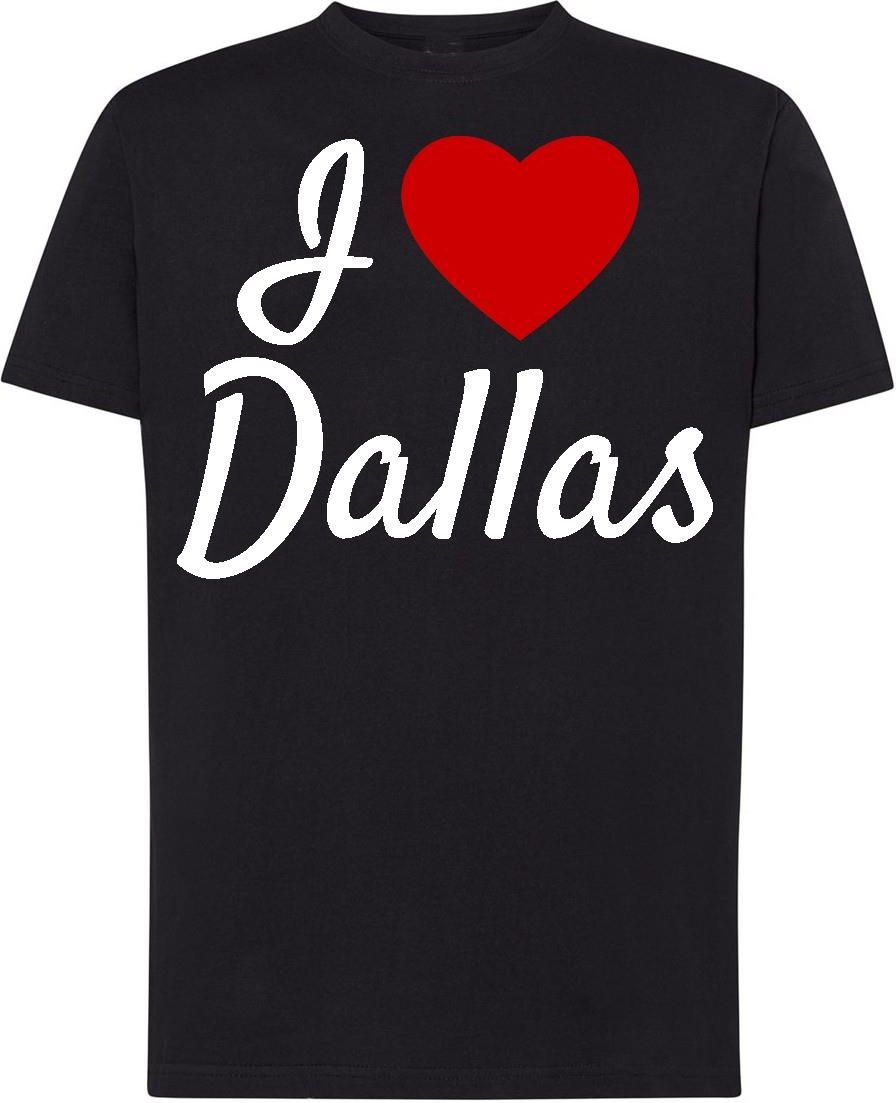 I Love Dallas Usa Męski T-shirt Texas Modny r.XXL - Ceny i opinie ...