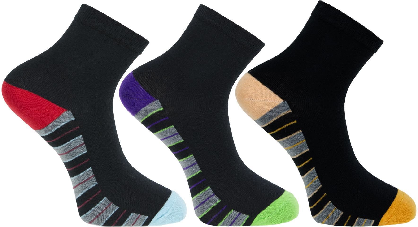 Moraj Skarpetki Męskie Bawełniane Kolorowe Paski 3/4 Sportowe 3 Pary 39-42 - Ceny i opinie ...