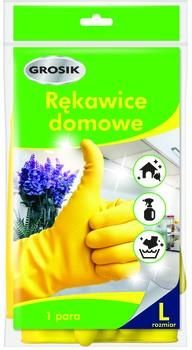 Grosik Rękawiczki Domowe(Gumowe) - Rozmiar L - Ceny i opinie - Ceneo.pl