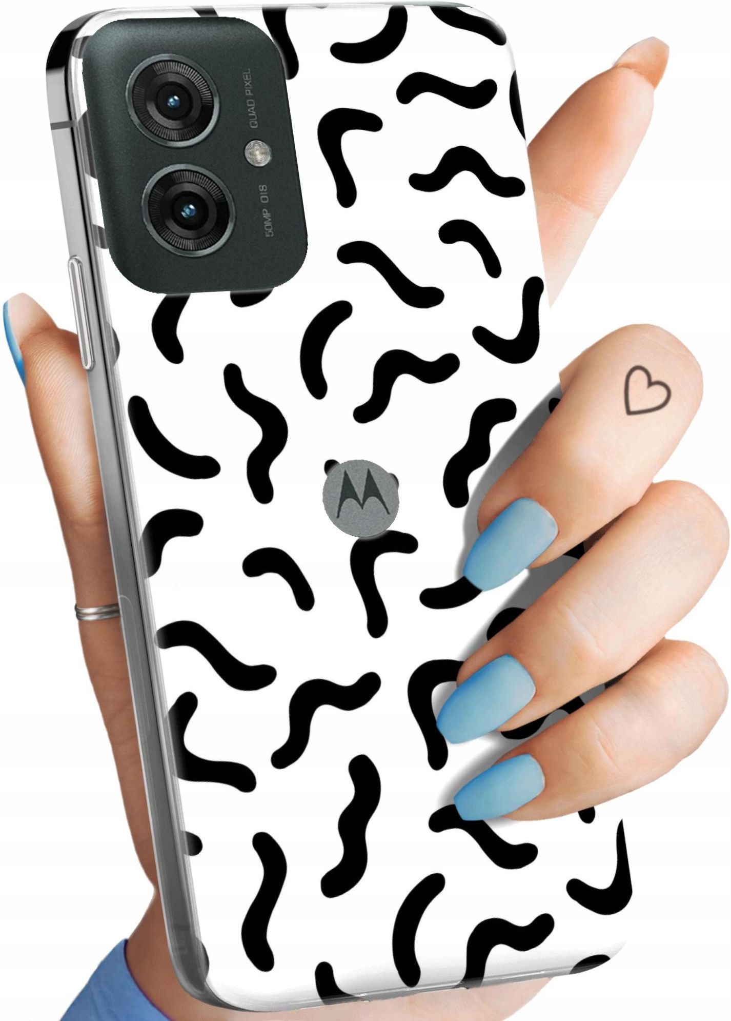 Hello Case Do Motorola Moto G55 5G Uniwersalne Zwykłe Mix - Etui na ...