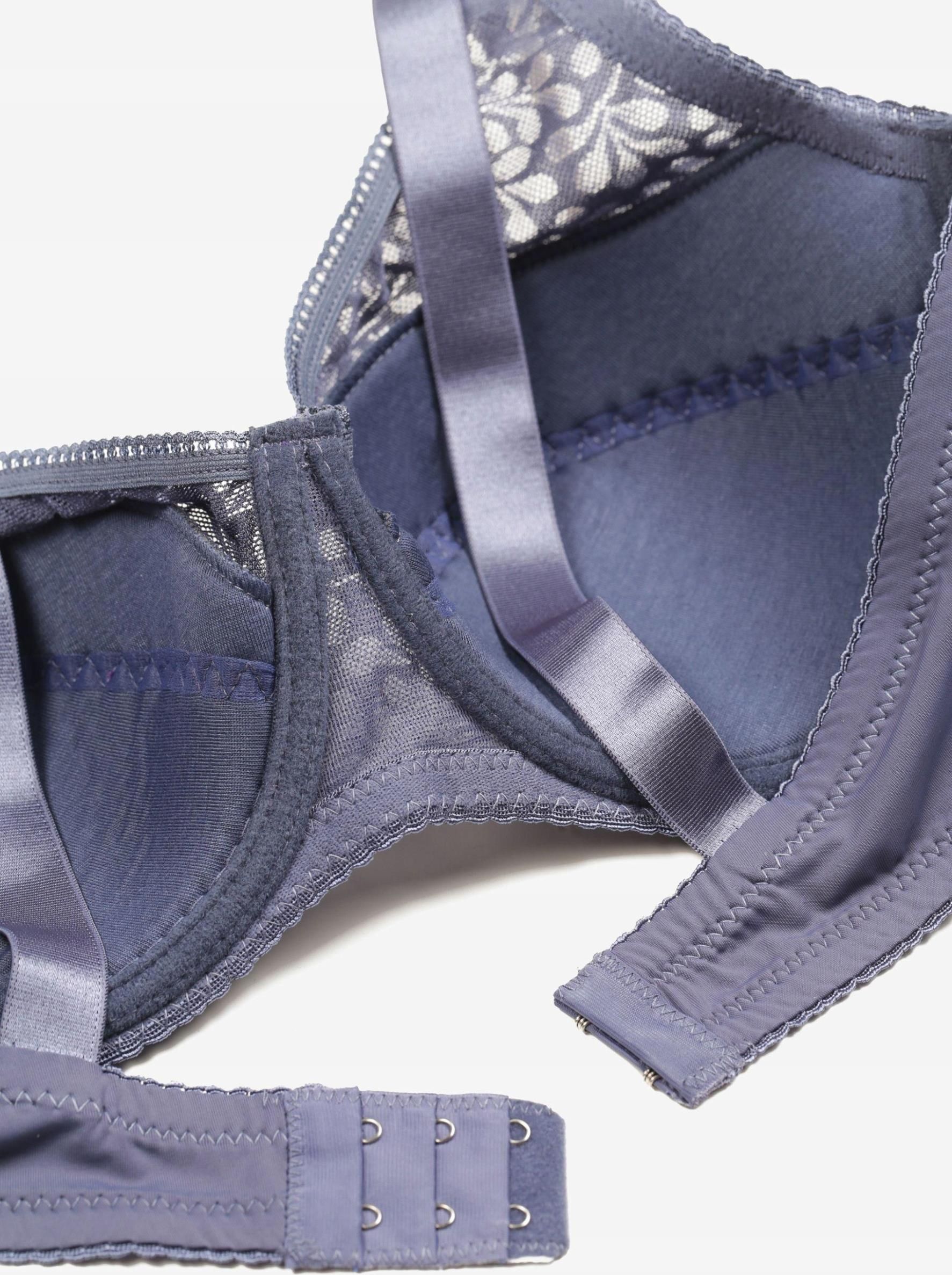 Renee Granatowy Biustonosz damski 90E Full Cup - Ceny i opinie - Ceneo.pl