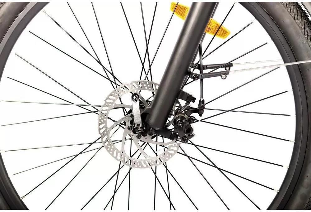 Rower elektryczny Trekkingowy NASA USA Mimas E-BIKE 27,5 Czarny 468wh ...