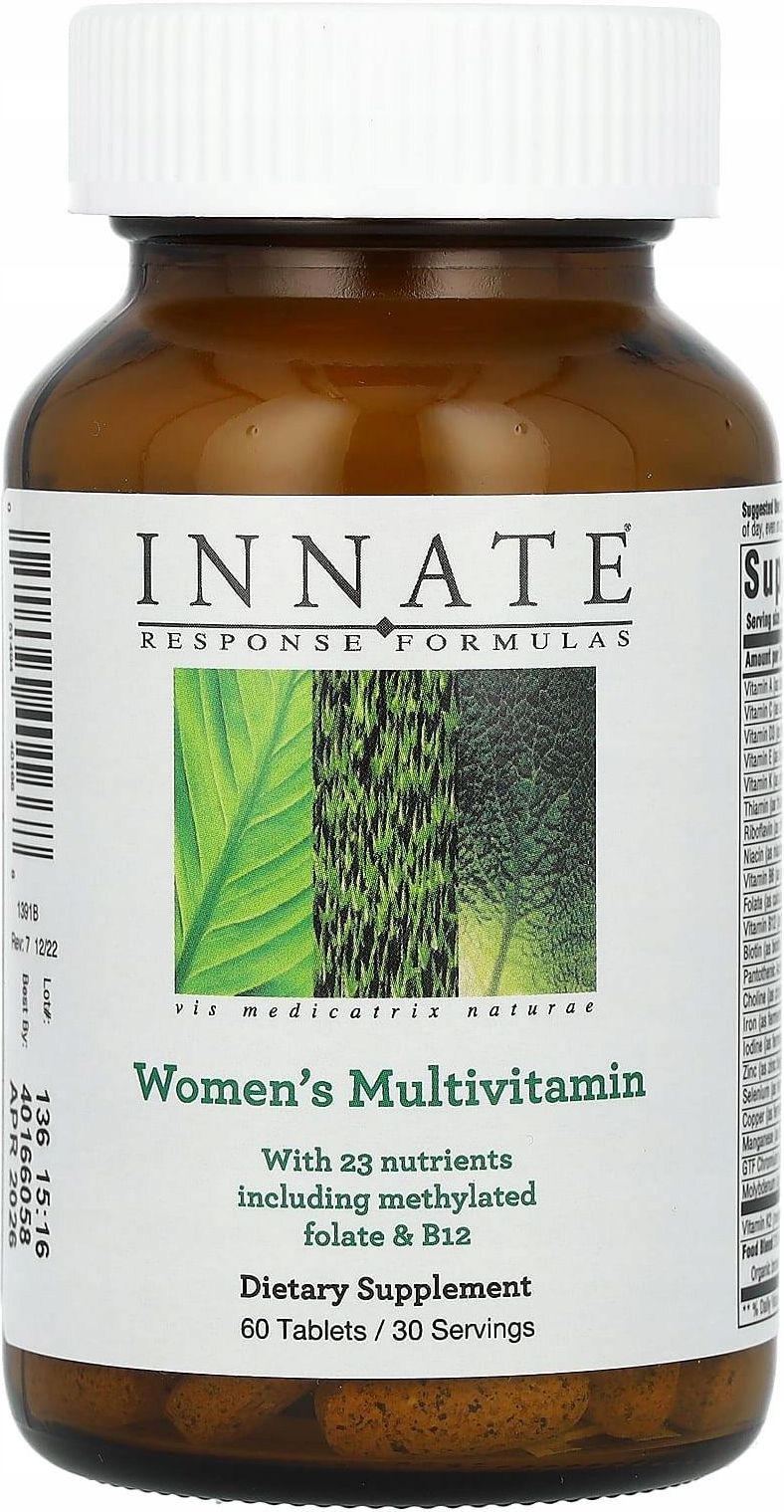Innate Response Formulas Women's Multivitamin 60tabl. - Opinie i ceny ...